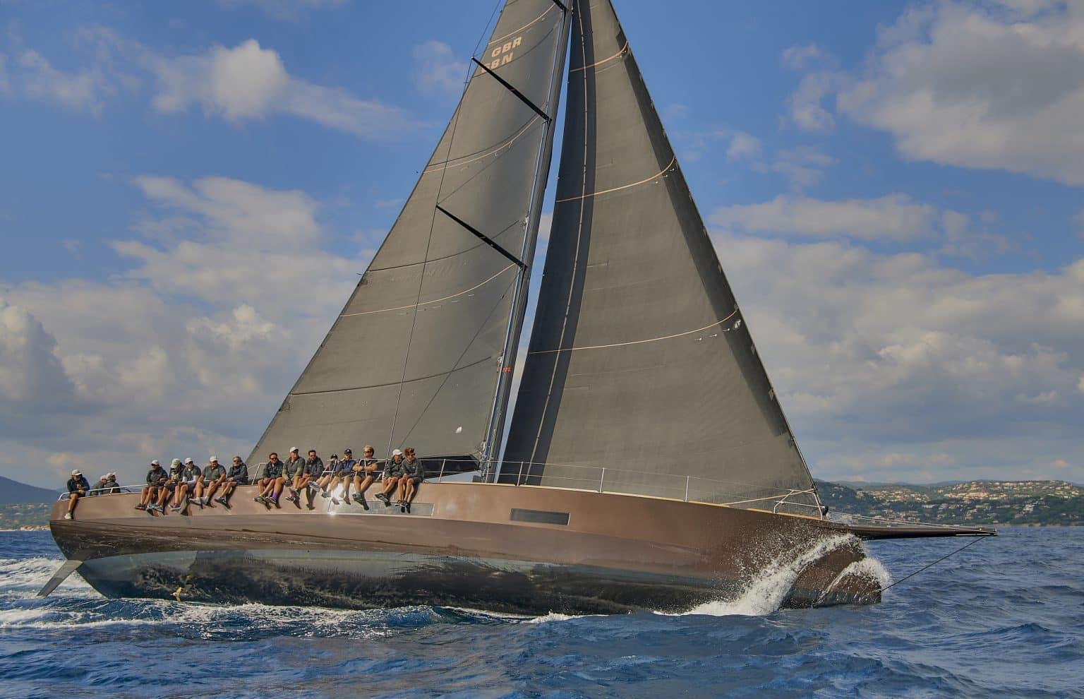 Baltic 68 Café Racer Pink Gin Verde | Baltic Yachts