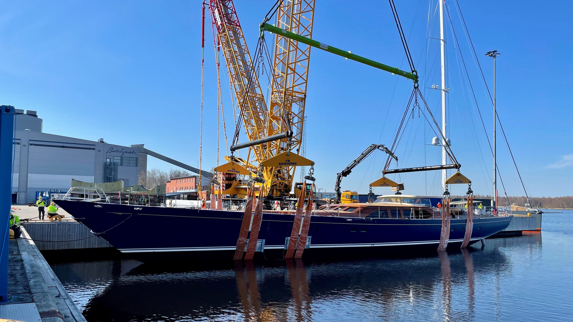 CHRISTOPHER RE-LAUNCHED | Baltic Yachts